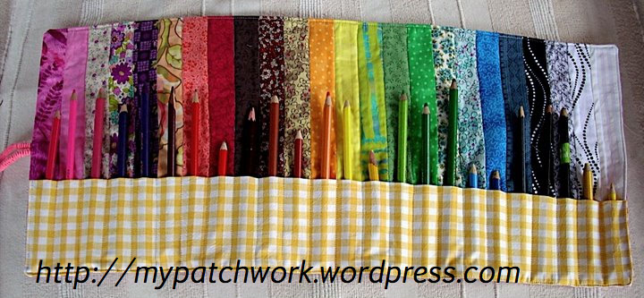 Rainbow pencil roll tutorial – teresadownunder.com