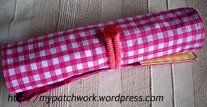 Rainbow pencil roll tutorial – teresadownunder.com