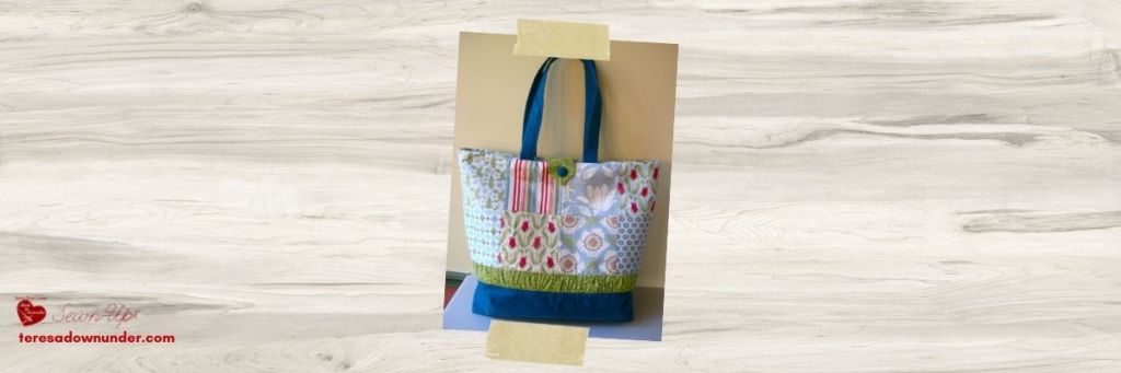 Charm pack tote bag tutorial – teresadownunder.com