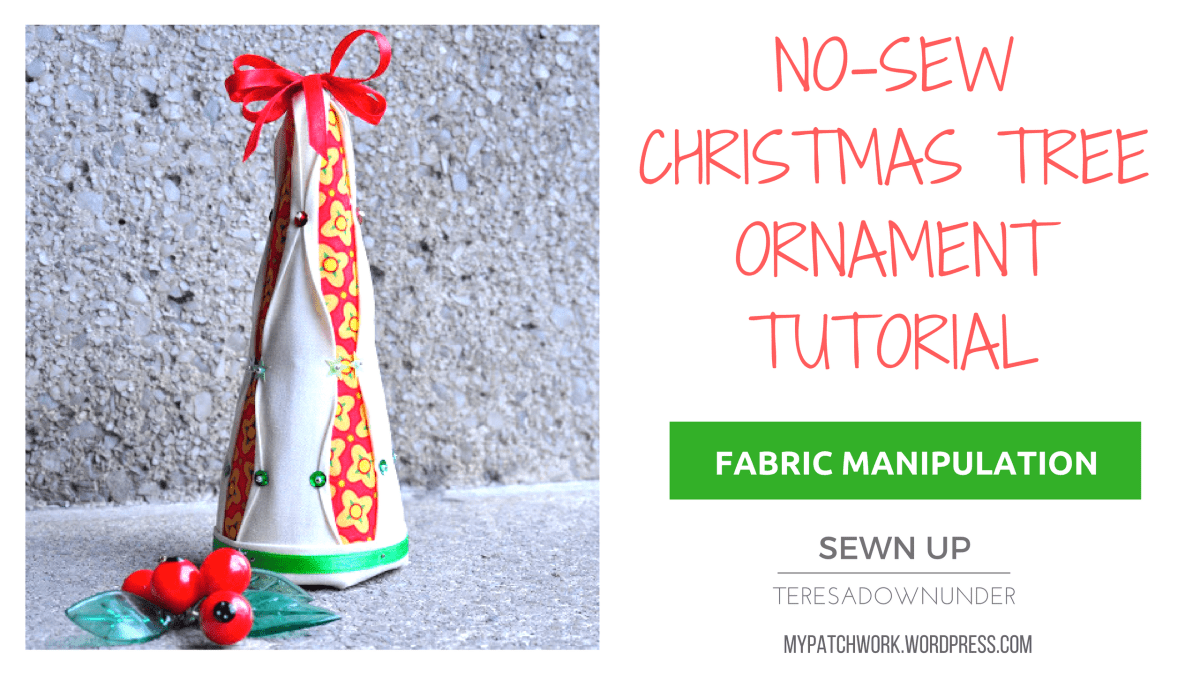 No-sew Christmas tree ornament – Sewn Up