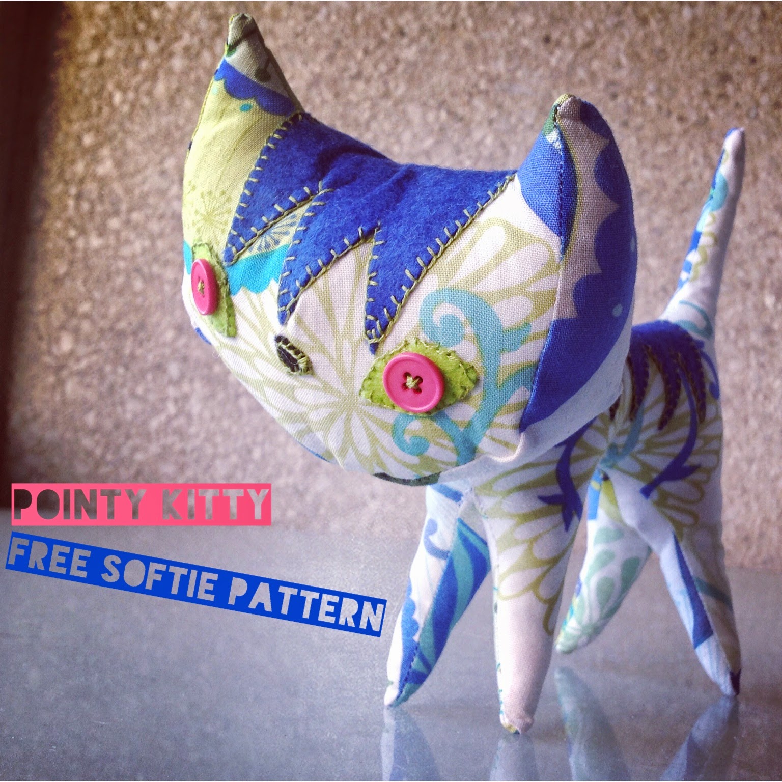 Pointy kitty softie – teresadownunder.com