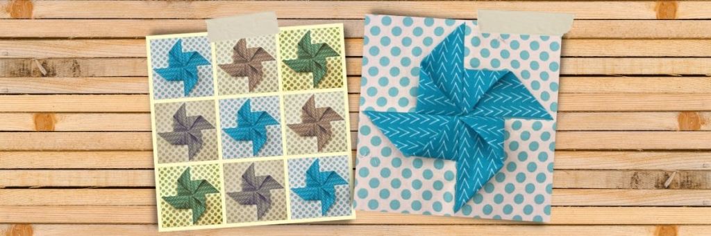 Video tutorial: Origami pinwheel quilt block – teresadownunder.com