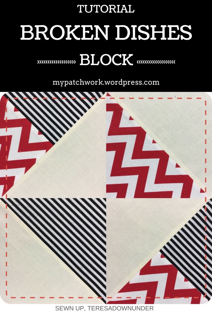 Video tutorial: broken dishes block with a twist – Sewn Up