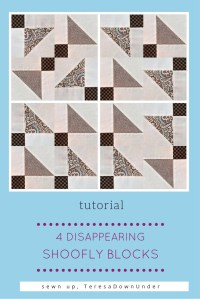 Video tutorial: 4 disappearing variations on a shoofly quilt block ...