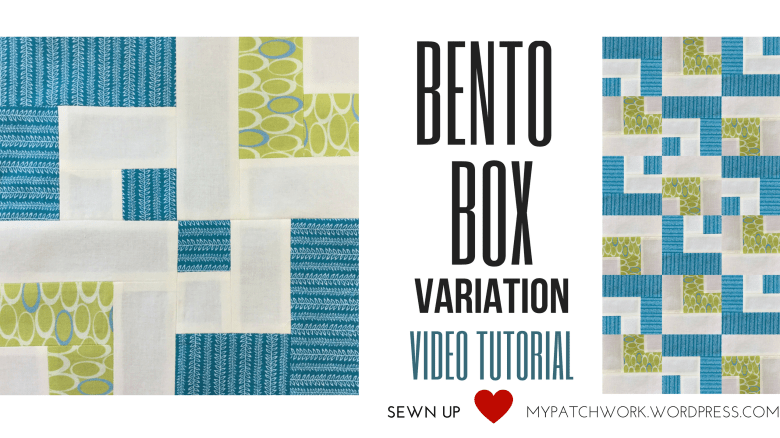 Video tutorial: Bento box quilt block variation – beginner’s block ...