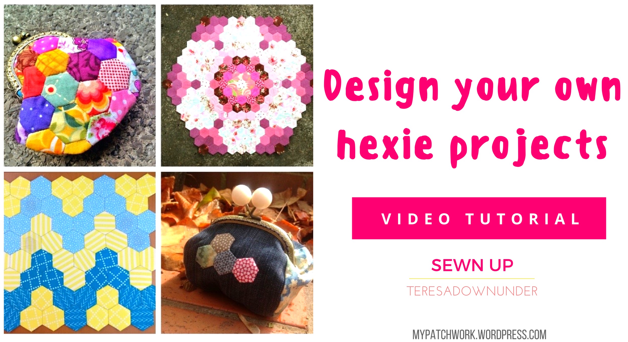 Design your own English Paper Piecing (EPP) project – teresadownunder.com