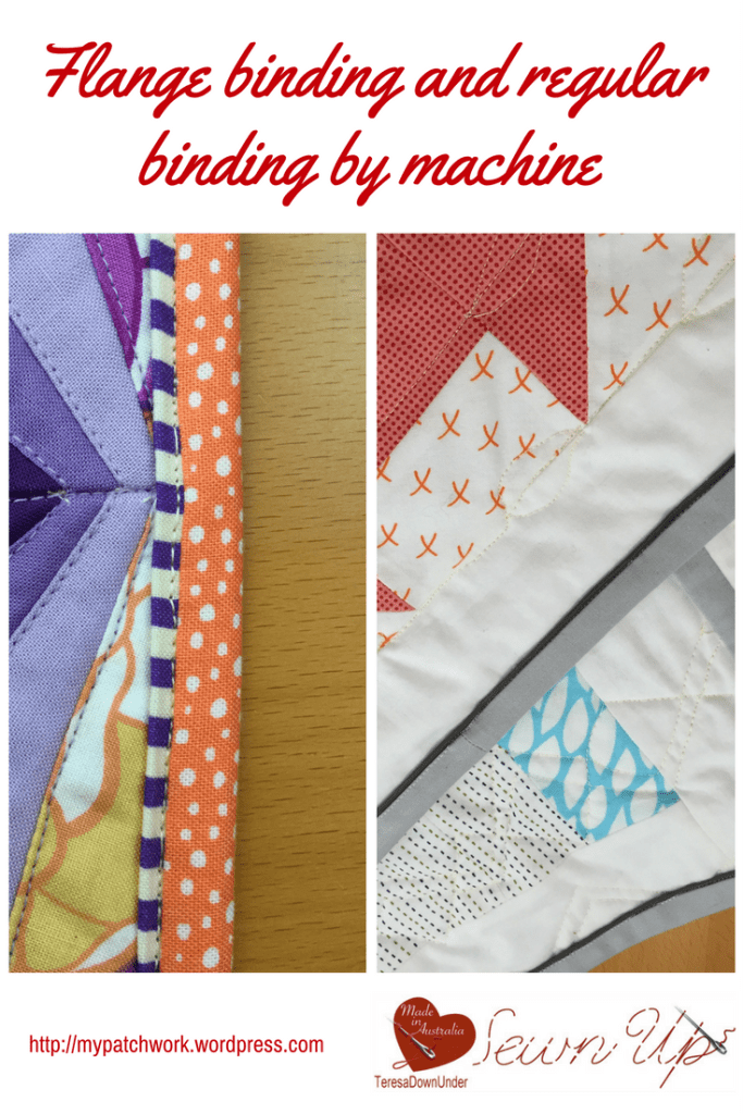 Video tutorial: Regular and flange machine binding – teresadownunder.com