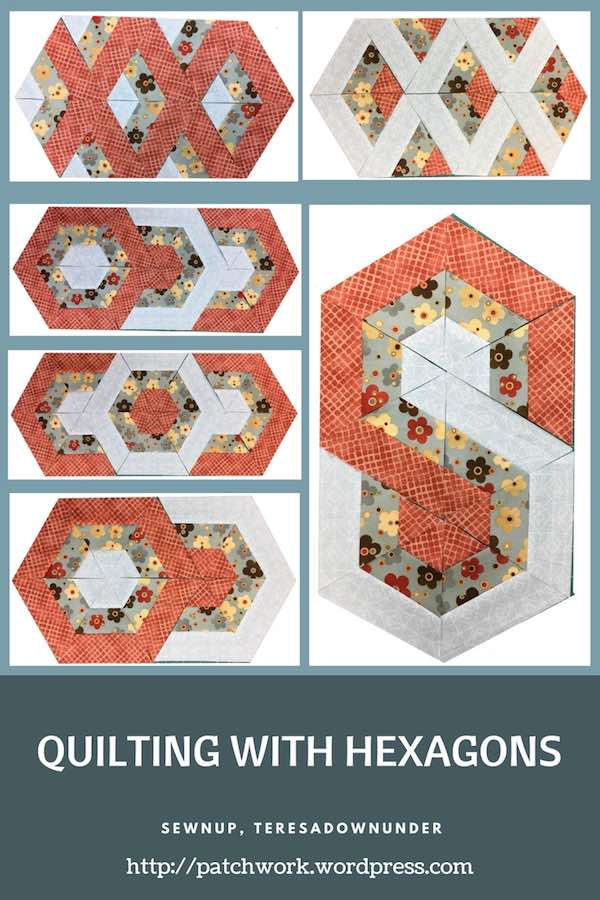Video tutorial: Quilting with hexagons – teresadownunder.com
