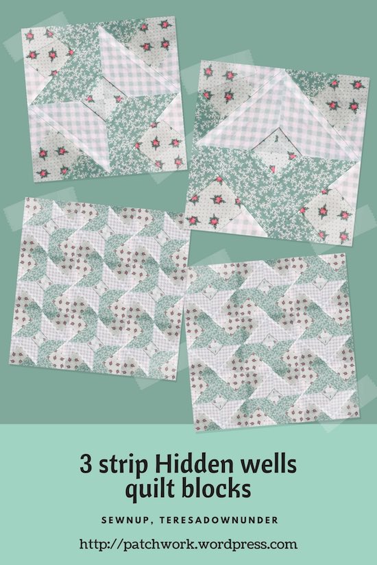 Video tutorial: Hidden wells technique – two blocks with 3 strips ...