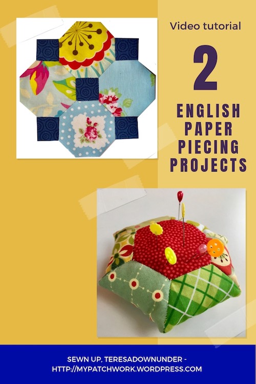 Two English Paper Piecing (EPP) projects video tutorial ...