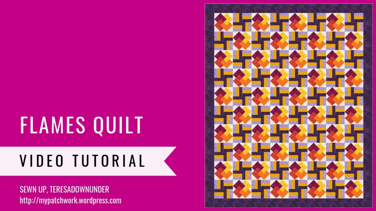 Flames quilt pattern – Essentials quilt pattern – Sewn Up