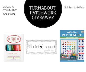 Coordinated strips block, Turnabout patchwork blog hop ...