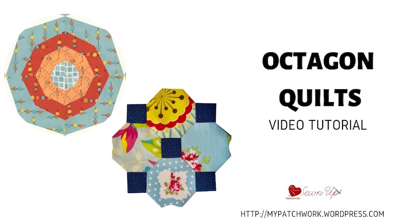 Octagon quilts – video tutorial – teresadownunder.com