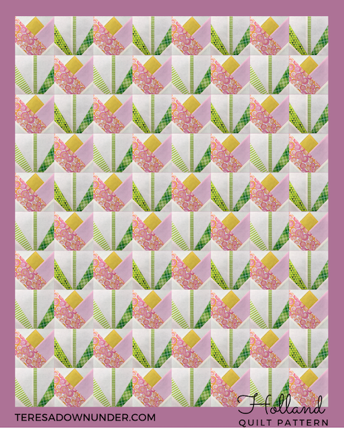 Holland quilt pattern – teresadownunder.com