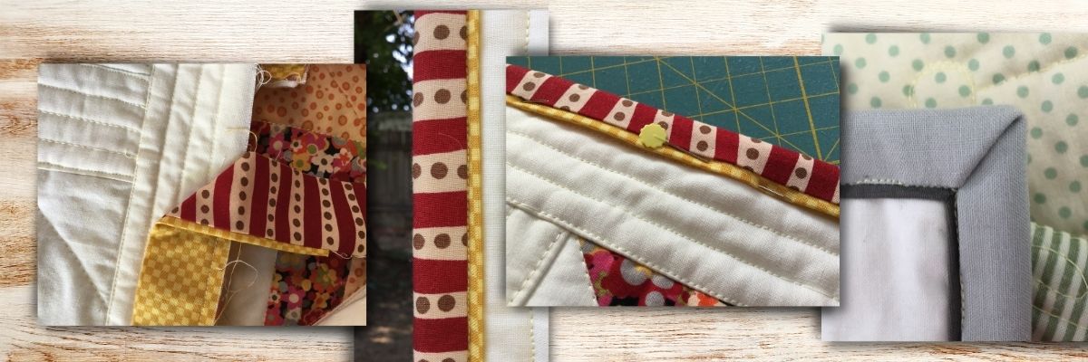 How to make quilt binding with faux piping or a flange video tutorial – teresadownunder.com