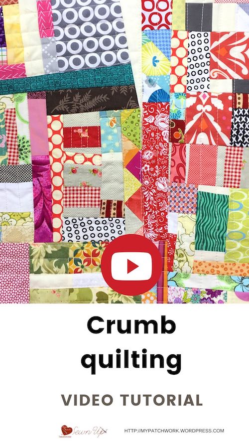Crumb quilting – video tutorial – teresadownunder.com