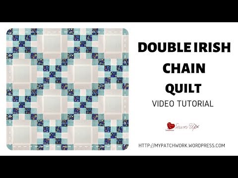 Double irish chain quilt video tutorial – teresadownunder.com
