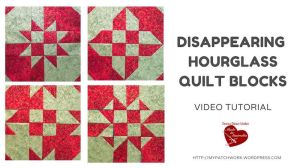 Disappearing hourglass with pre-cuts – video tutorial – teresadownunder.com