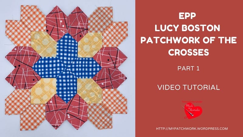 Lucy Boston, Patchwork of the crosses – part 1 – teresadownunder.com