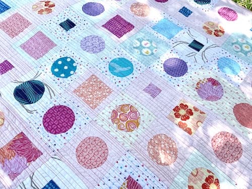 Square peg in a round hole quilt pattern – teresadownunder.com