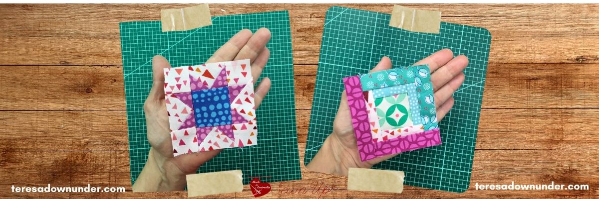 Two favourite mini blocks video tutorial – teresadownunder.com