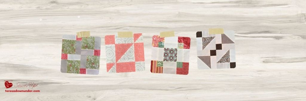 4 disappearing quilt blocks compilation – teresadownunder.com