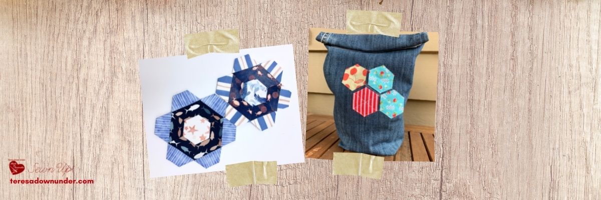 Two small English paper piecing (EPP) projects video tutorial ...