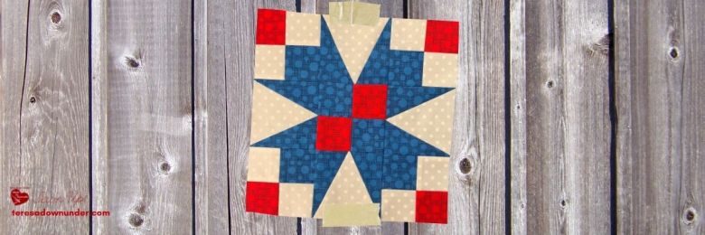 54-40 or Fight quilt block video tutorial – teresadownunder.com