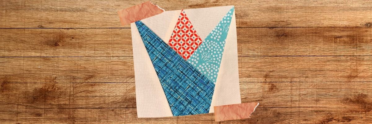 Tulip bud block – traditional piecing – Tulip factory quilt ...