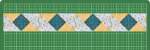Three quarter square triangles quilt block – teresadownunder.com