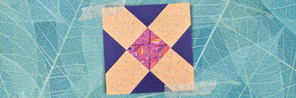 Wide cross quilt block video tutorial – teresadownunder.com