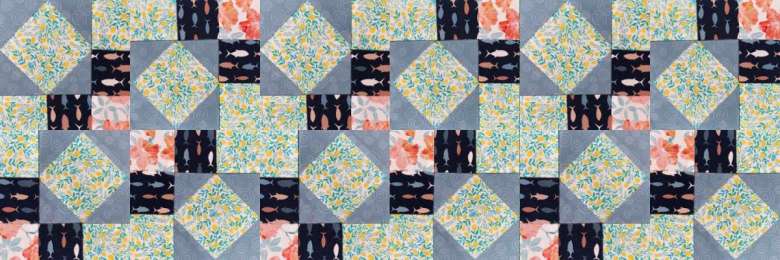 How to make a Disappearing broken wheel quilt block – video tutorial ...