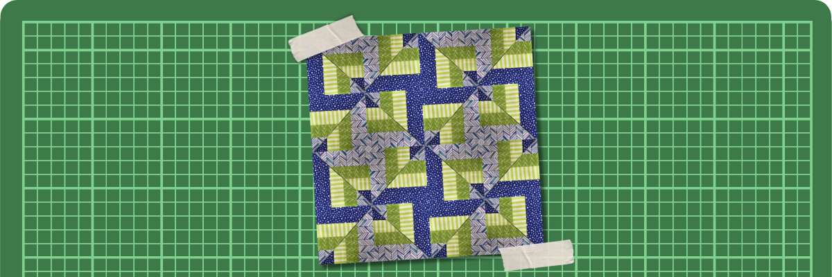How to make a block with fabric strips – teresadownunder.com