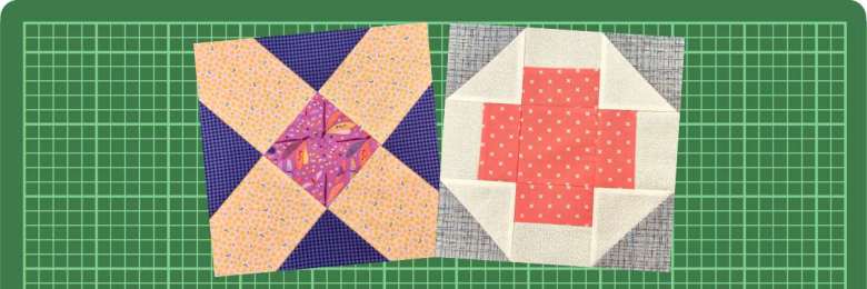 How to make two cross blocks – teresadownunder.com