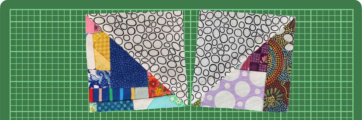 How to make HSTs with crumb quilting video tutorial – teresadownunder.com