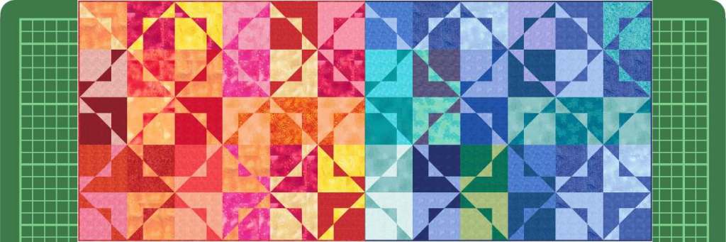 How to make a cut and swap Magic star block – teresadownunder.com