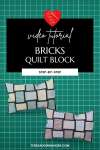 How to make a Bricks quilt – teresadownunder.com