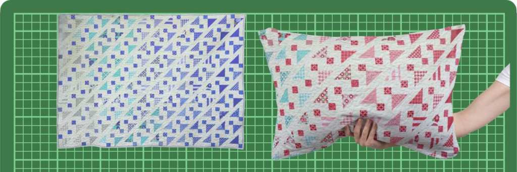 How to make 4 Disappearing shoofly quilt blocks and 4 quilt patterns in ...